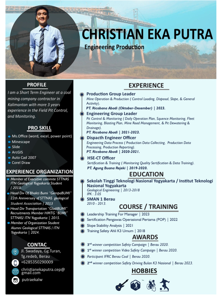 CV Putra 2024 New | PDF | Engineering | Natural Materials