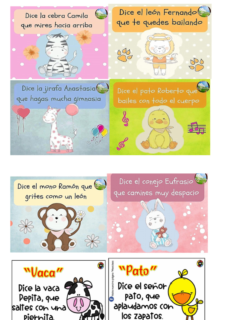 Rimas de Animales | PDF