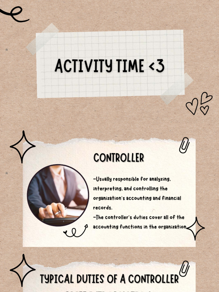 Controller Roles and Responsibilities | PDF | Internal Control | Accounting