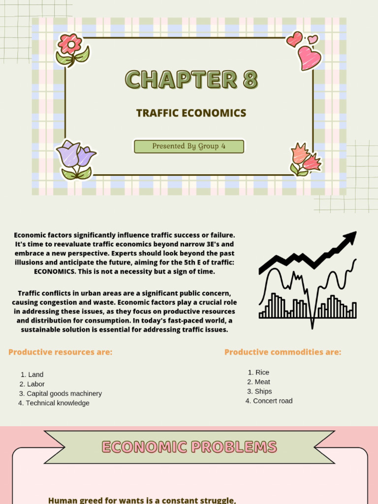 Chapter 8 Traffic Economics | PDF