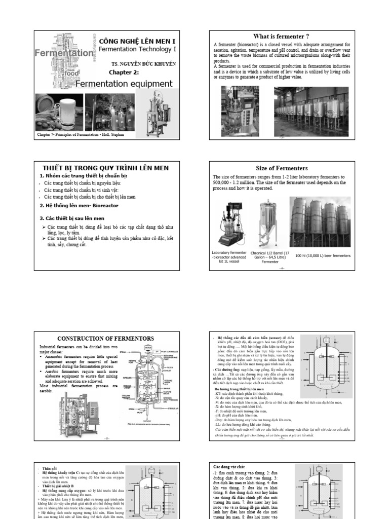 Fermentation equipment: Công Nghệ Lên Men I Fermentation Technology I ...