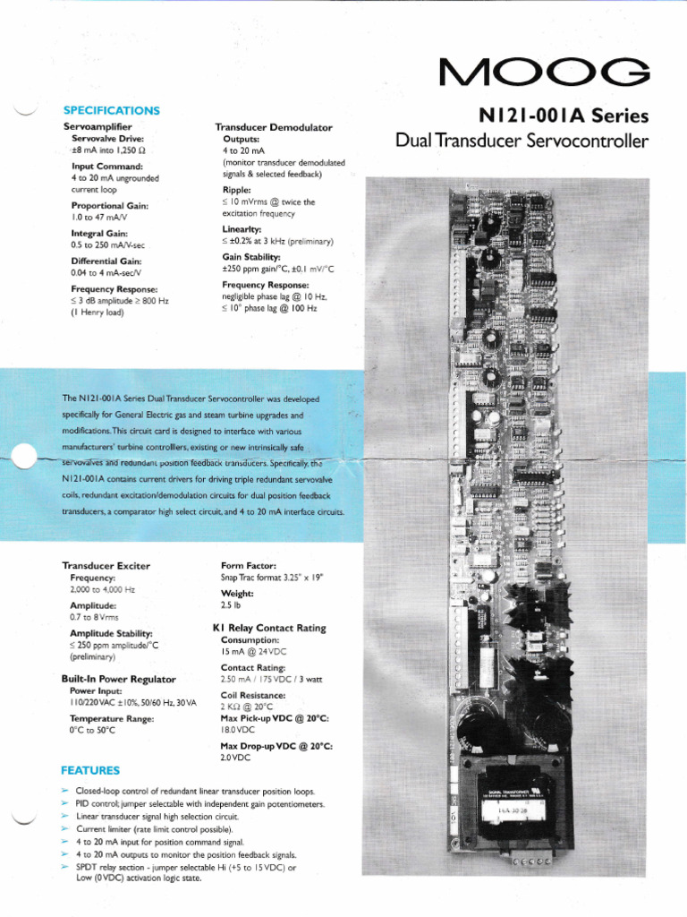 Moog N121-001 Igv PG1 | PDF