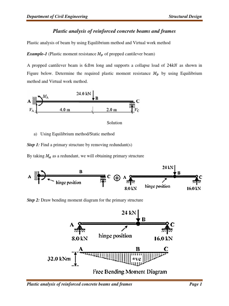 Plastic Analysis | PDF | Bending | Beam (Structure)