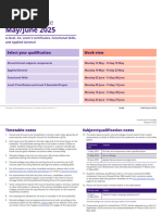 GCSE Exam Dates 2025 - Exam Timetables and Key Information - BBC ...