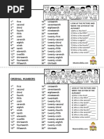 Number Chart 1 to 30 Printable | PDF