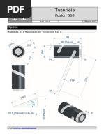 Curso Prático de Fusion 360 - Sólidos | PDF | Engenharia | Esboço