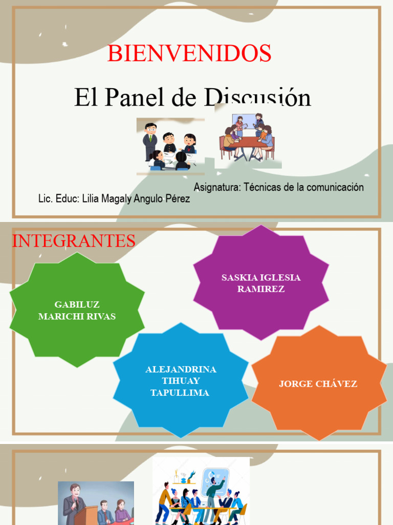 El Panel-Tecnicas de La Comunicación | PDF