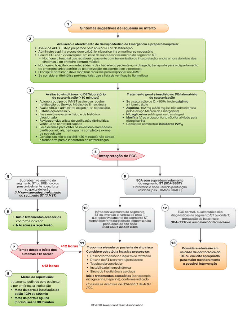 Algoritmo ACLS | PDF
