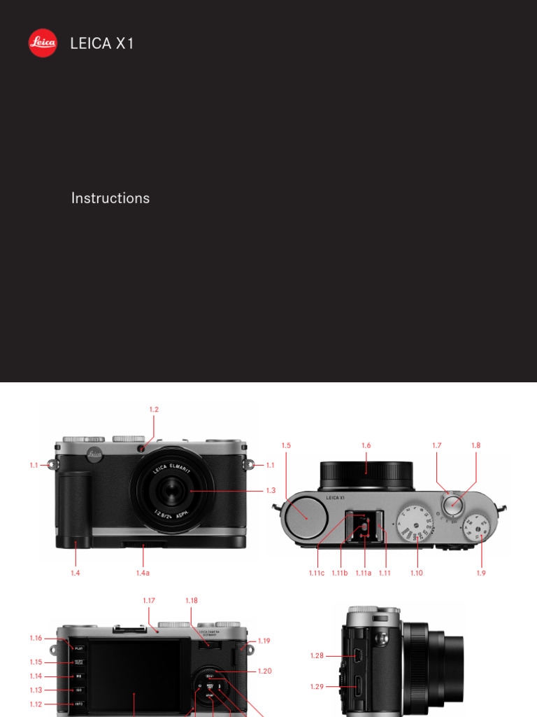 'X1 Instructions en | PDF | Exposure (Photography) | Flash (Photography)
