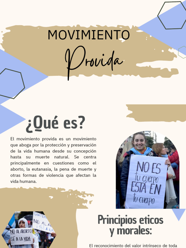 Movimiento Provida - 20240422 - 170325 - 0000 | PDF | Movimientos contra el aborto | Historia social