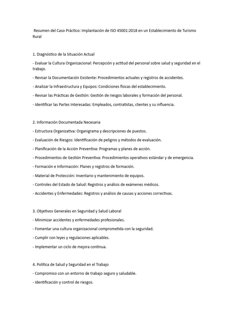 Resumen Del Caso Práctico IP ISO 092 | PDF | Auditoría | Planificación