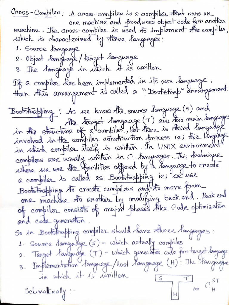 Cross Compiler | PDF