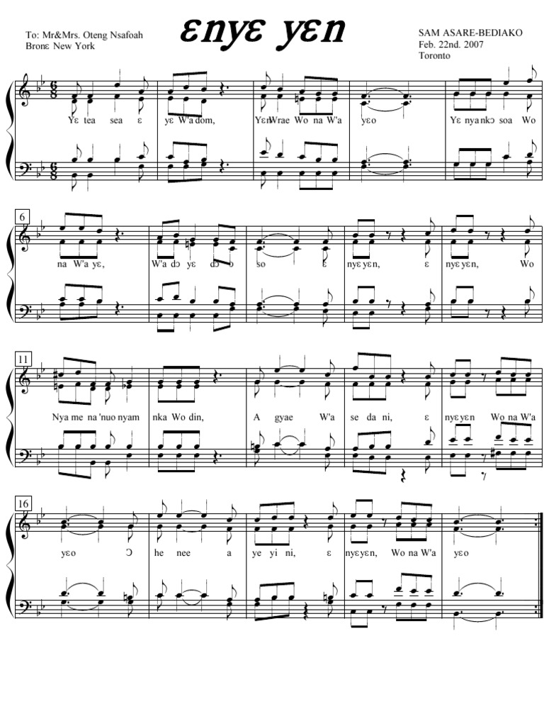 Enye Yen-1 | PDF | Graphèmes | Collation