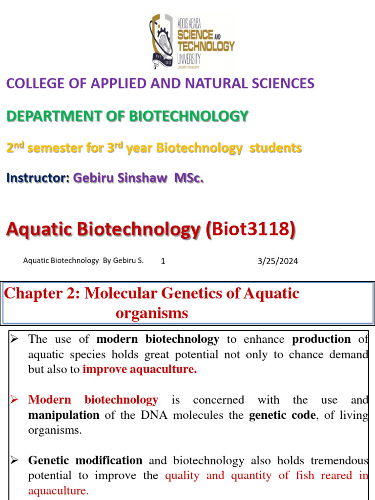 Chap 2 | PDF | Genetically Modified Organism | Biotechnology