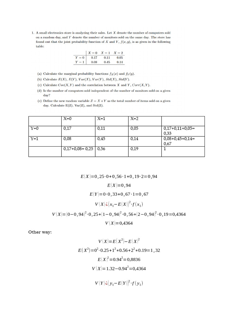 Exercise 4 | PDF | Statistical Theory | Probability Theory