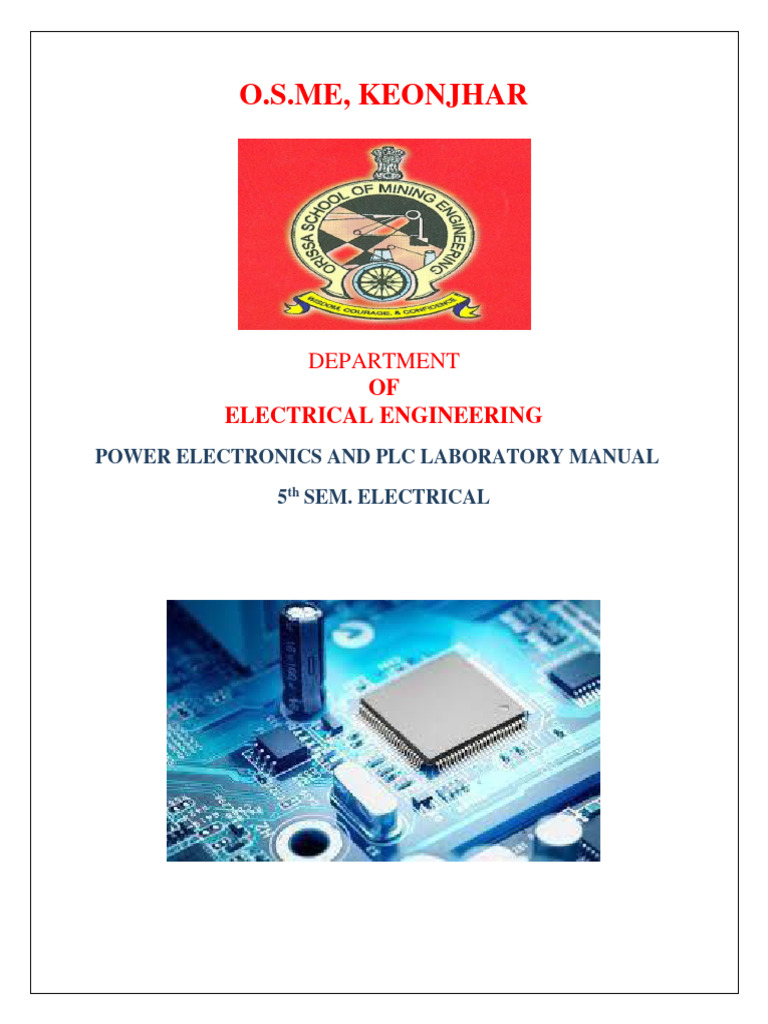 Power Electronics PLC Lab Manual | PDF | Power Inverter | Rectifier