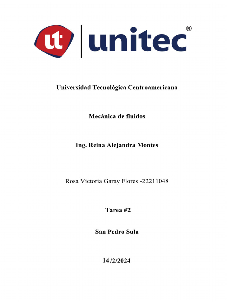 Tarea 2 MECAFLU | PDF