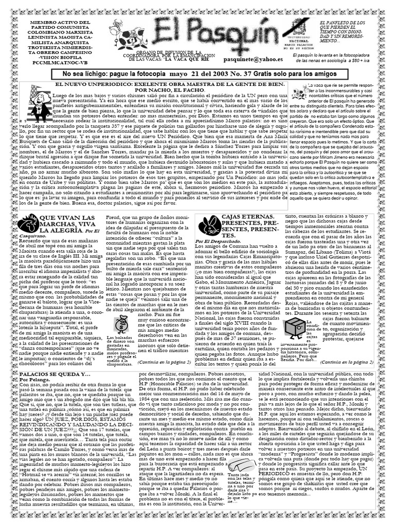 El Pasquín 4 | PDF