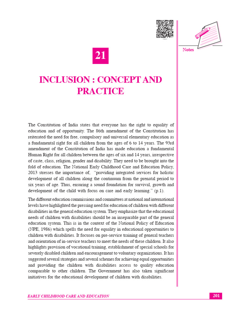 21 Inclusion Concept and Practices | PDF | Inclusion (Education ...