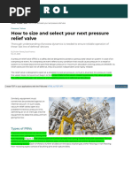 CDTP of PSVs | PDF | Valve | Pressure