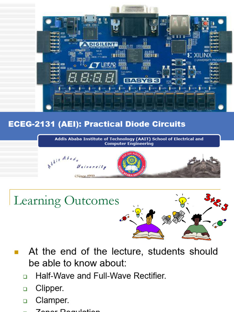 ECEG-2131-AEI-Lec 05 Practical Diode Circuits | PDF | Rectifier | Electronic Circuits