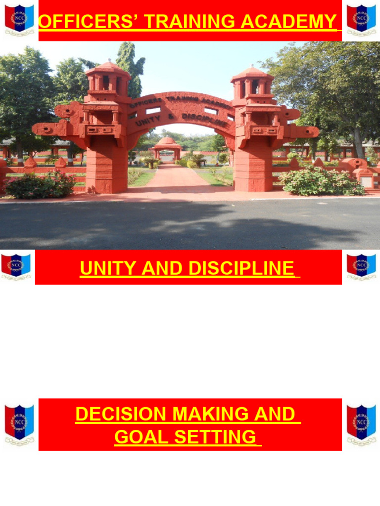 Decision Making and Goal Setting Guide | PDF | Decision Making | Goal ...