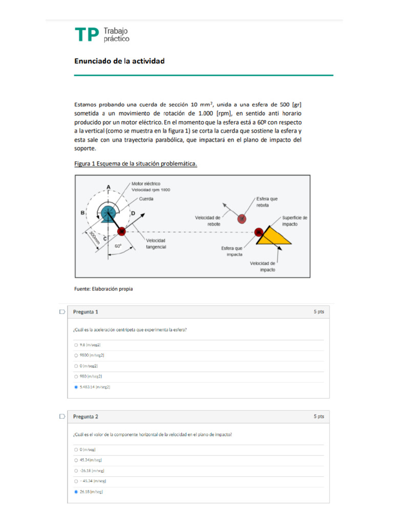 TP 2 FISICA 2024 | PDF