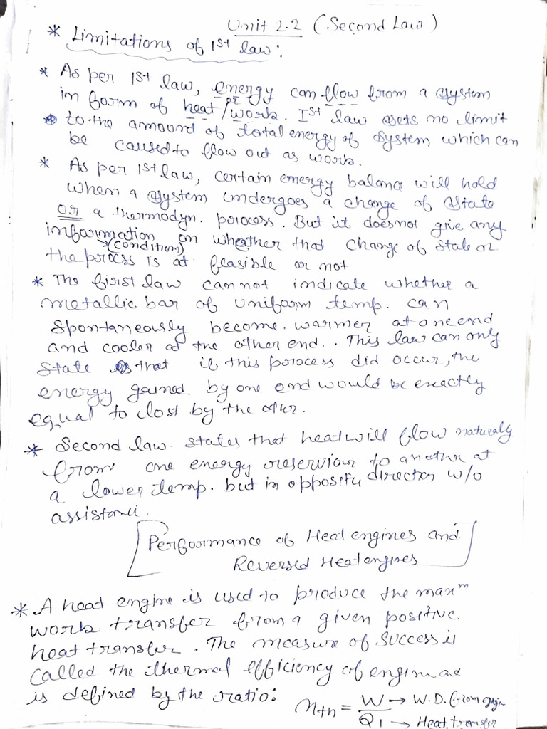 Thermodynamics unit 2 | PDF | Thermodynamics