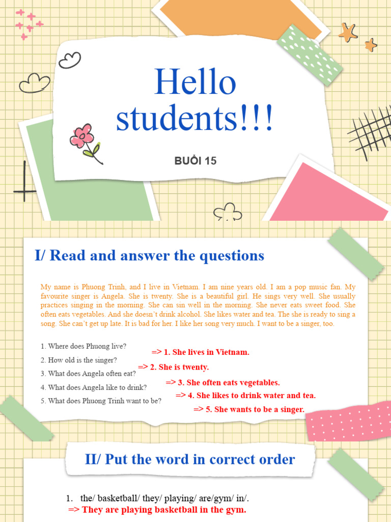 Hello Students!!! | PDF