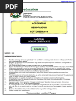 Accounting Grade 12 NOTES Budgets | PDF | Depreciation | Budget