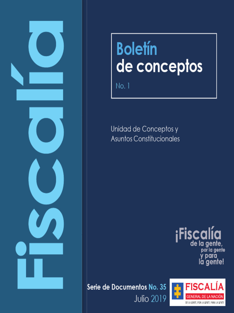 Boletin de Conceptos 01 | PDF | Derecho penal | Propiedad