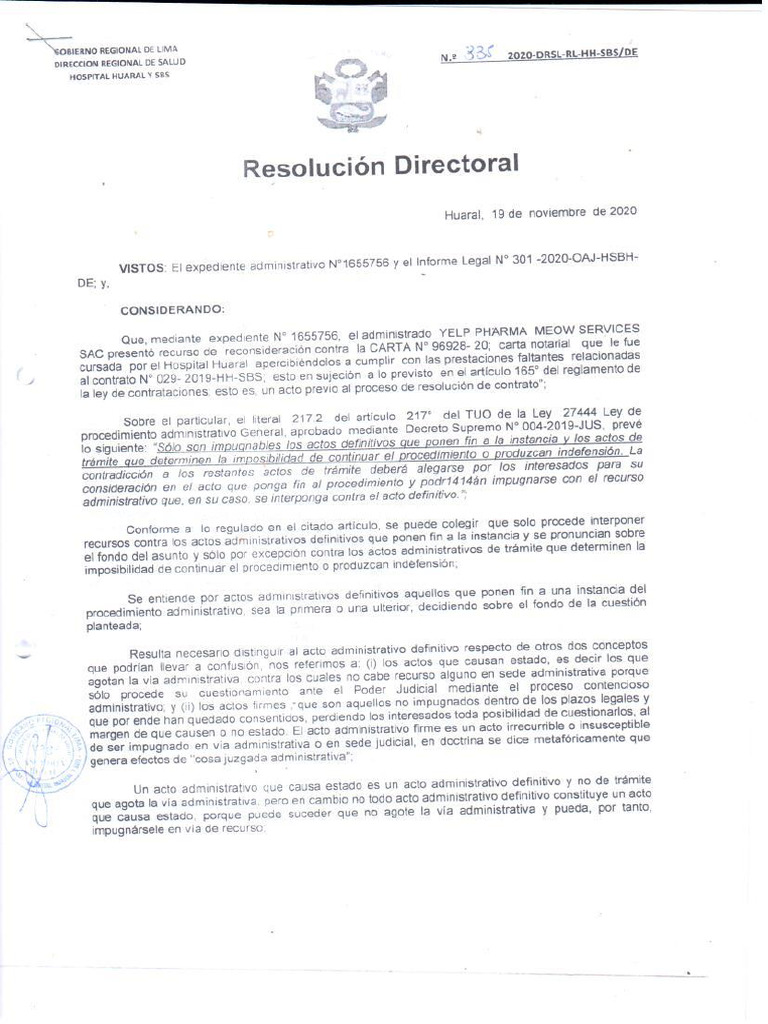 N335 2020 DRSL Modelo | PDF