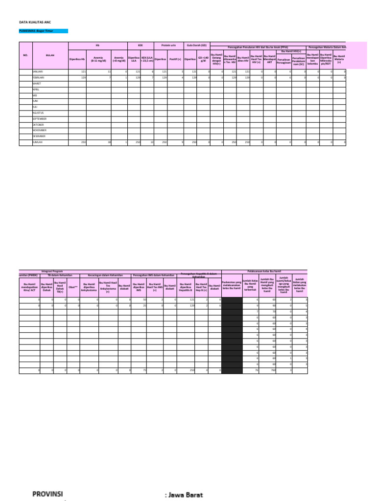 Laporan PWS Kia Maret 2024 | PDF
