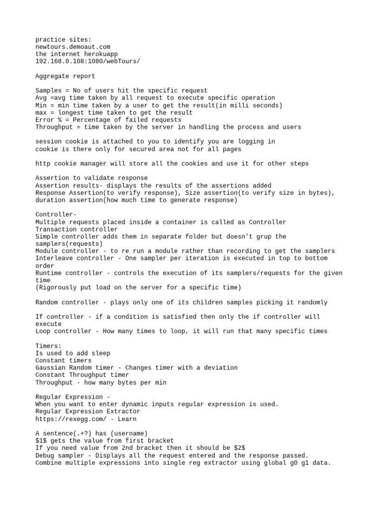 Jmeter | PDF | Http Cookie | Software Engineering