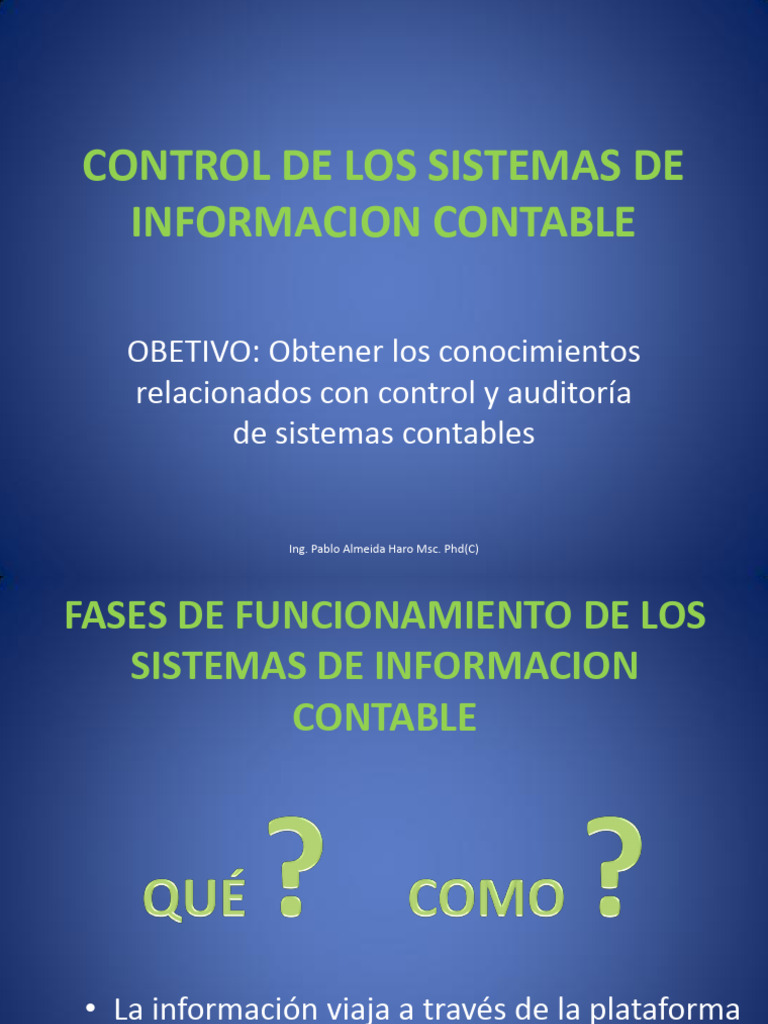 Control Sic | PDF | Contabilidad | Auditoría