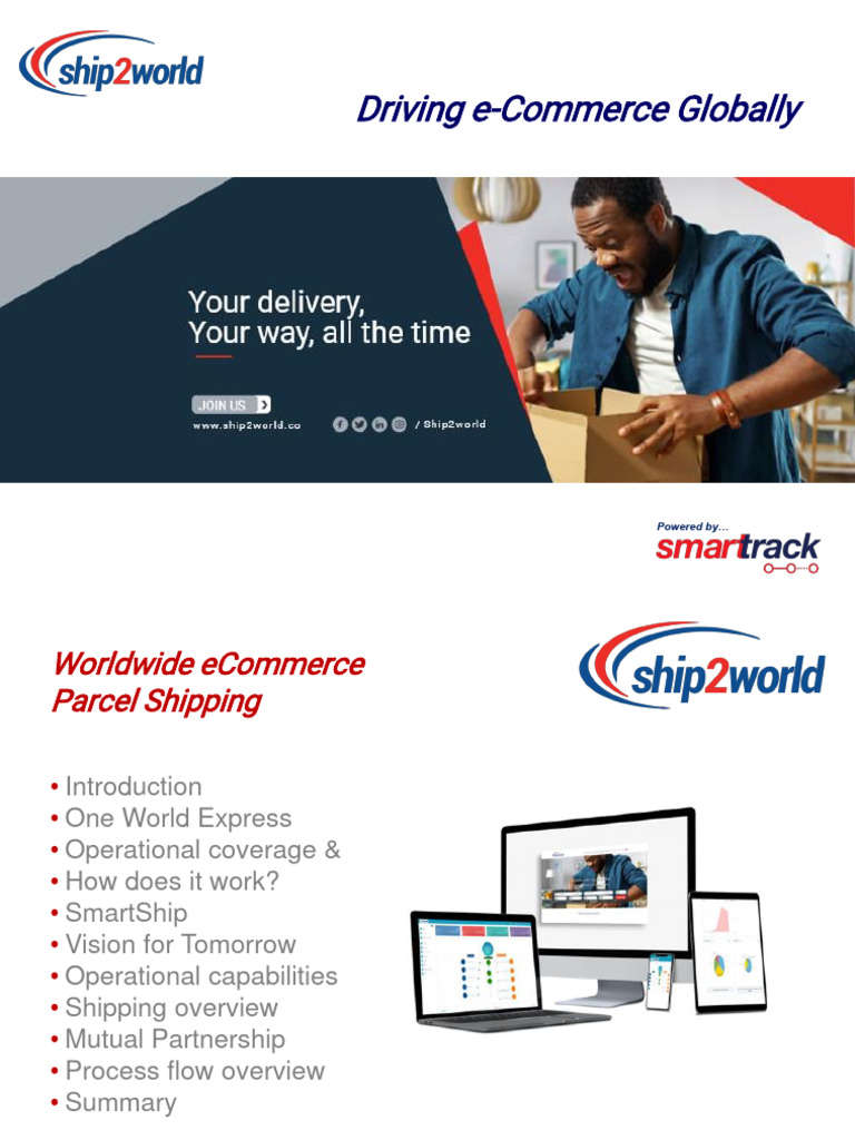 Ship2World - Worldwide Parcel distribution capability overview - Qatar ...