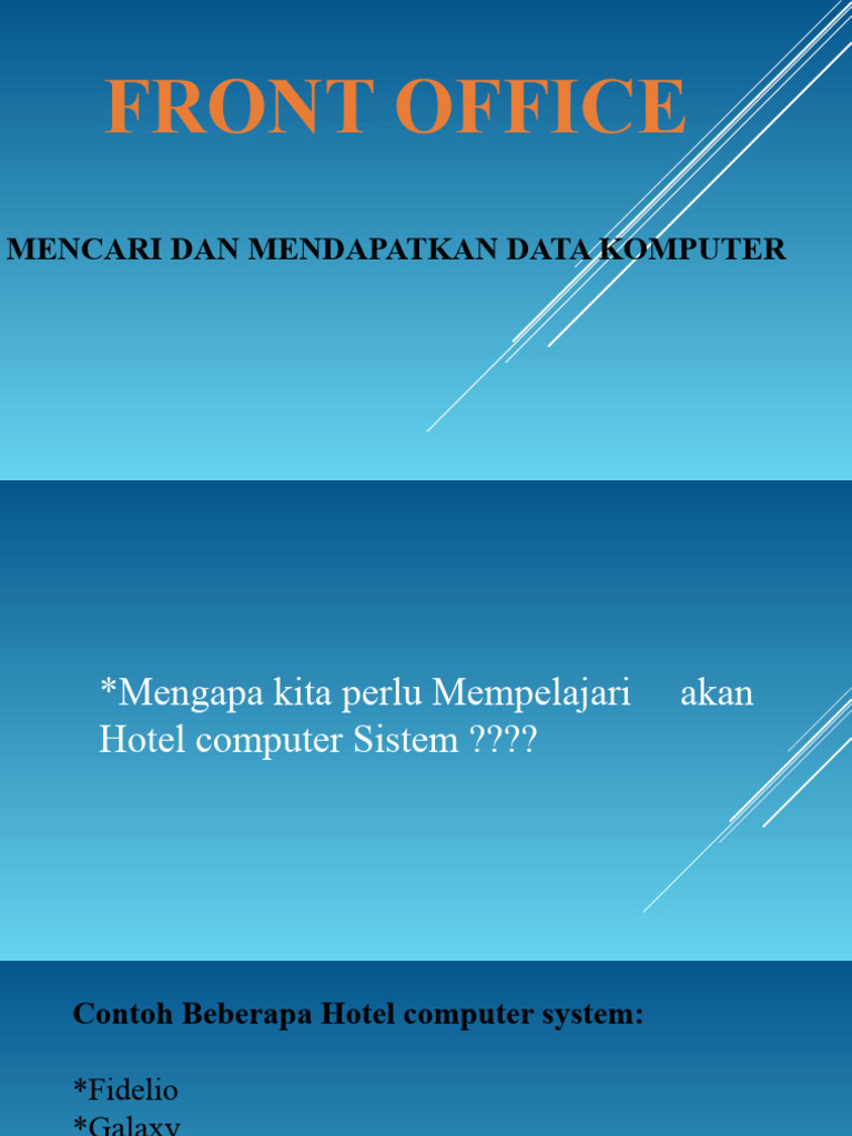 Reception Computer1.1 | PDF | Business | Computers