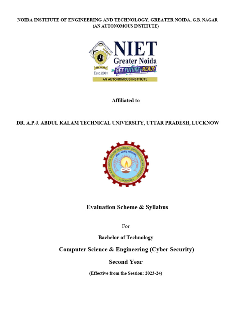 Cyber Security 2 Year | PDF | Scheduling (Computing) | Computer Data ...