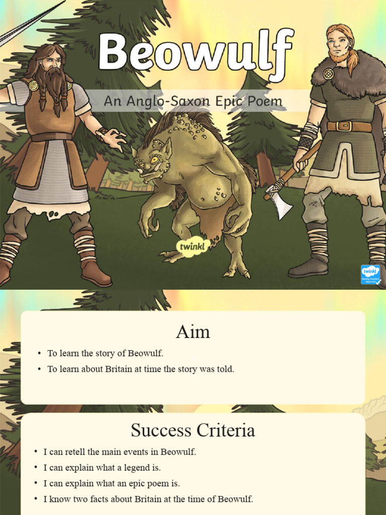 87a203153efaf9e15e09cdba5ffac54e | PDF | Beowulf | Medieval Legends