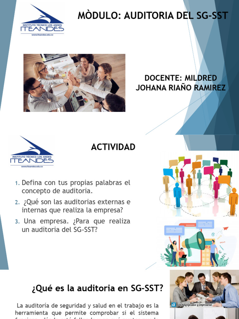 Auditoria en SG-SST | PDF | Auditoría | Business