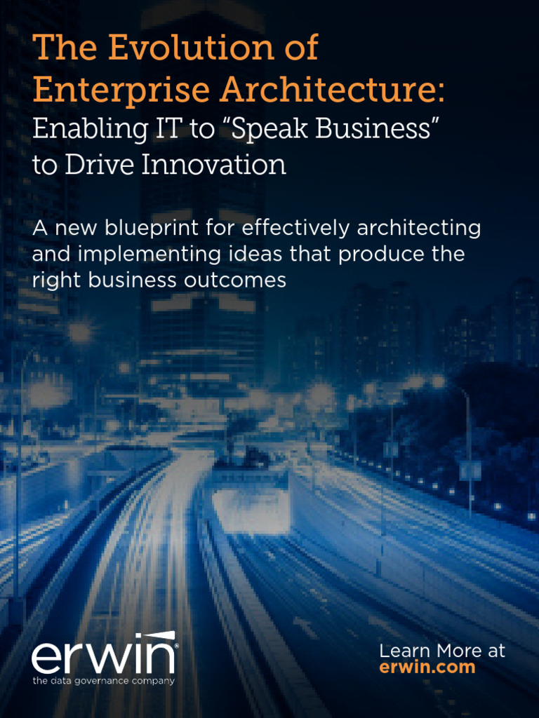 Erwin EA Whitepaper February 2020 | PDF | Enterprise Architecture ...