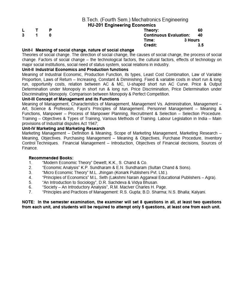 4th Sem. Scheme & Syllabus | PDF | Fluid Dynamics | Heat Treating