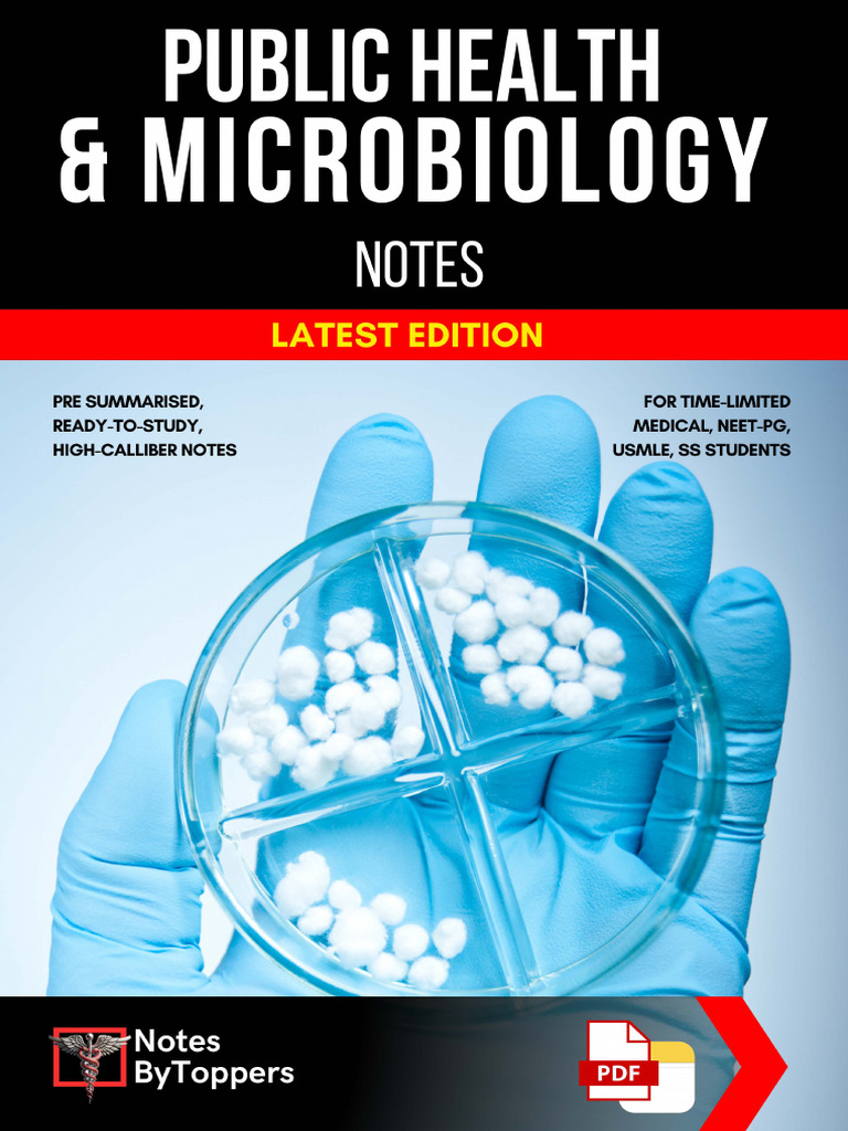 Public Health & Microbiology | PDF | Preventive Healthcare | Virus