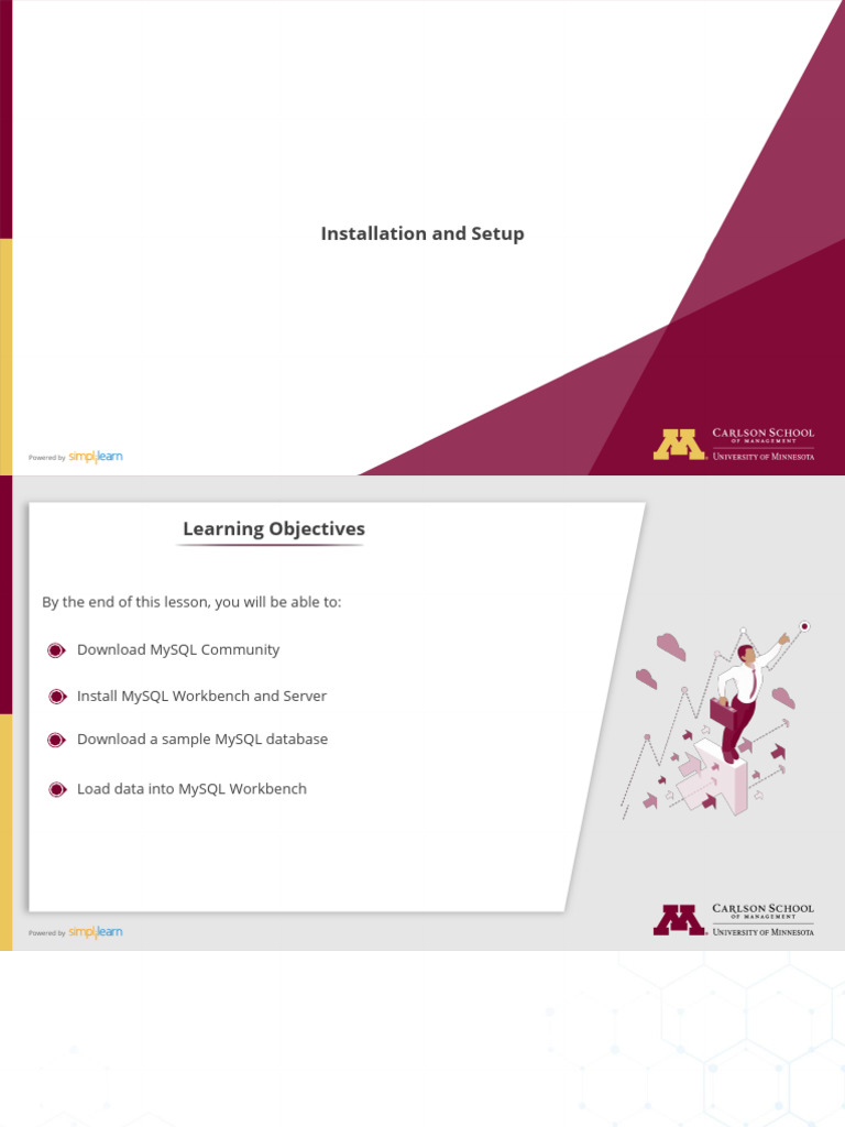 Lesson 04 Installation and Setup | PDF | My Sql | Databases