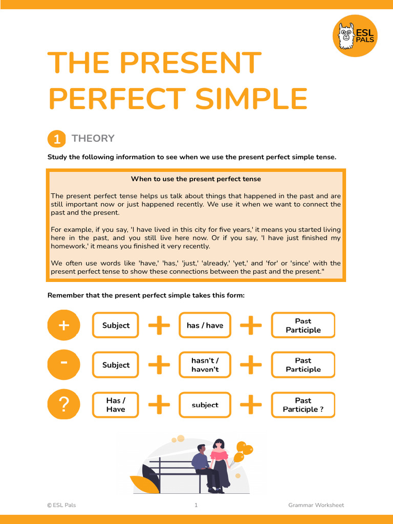 (TV) The Present Perfect Simple | PDF | Grammatical Tense | Linguistics