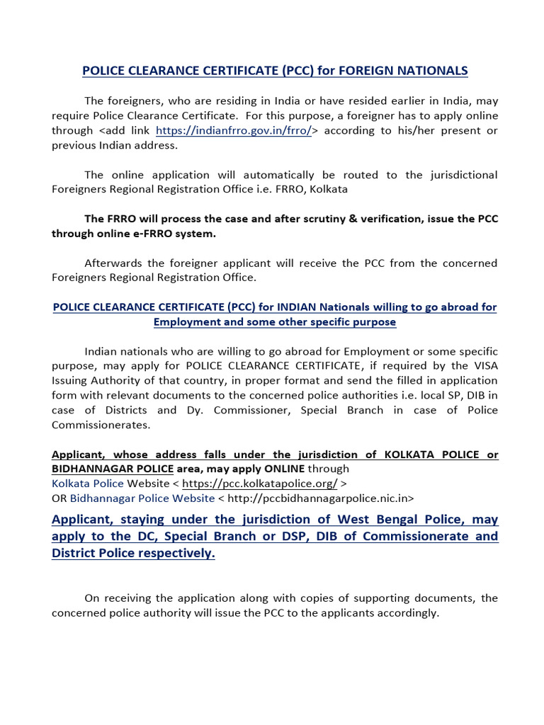 1658475101issue of PCC No 5 | PDF | Passport | Travel Visa