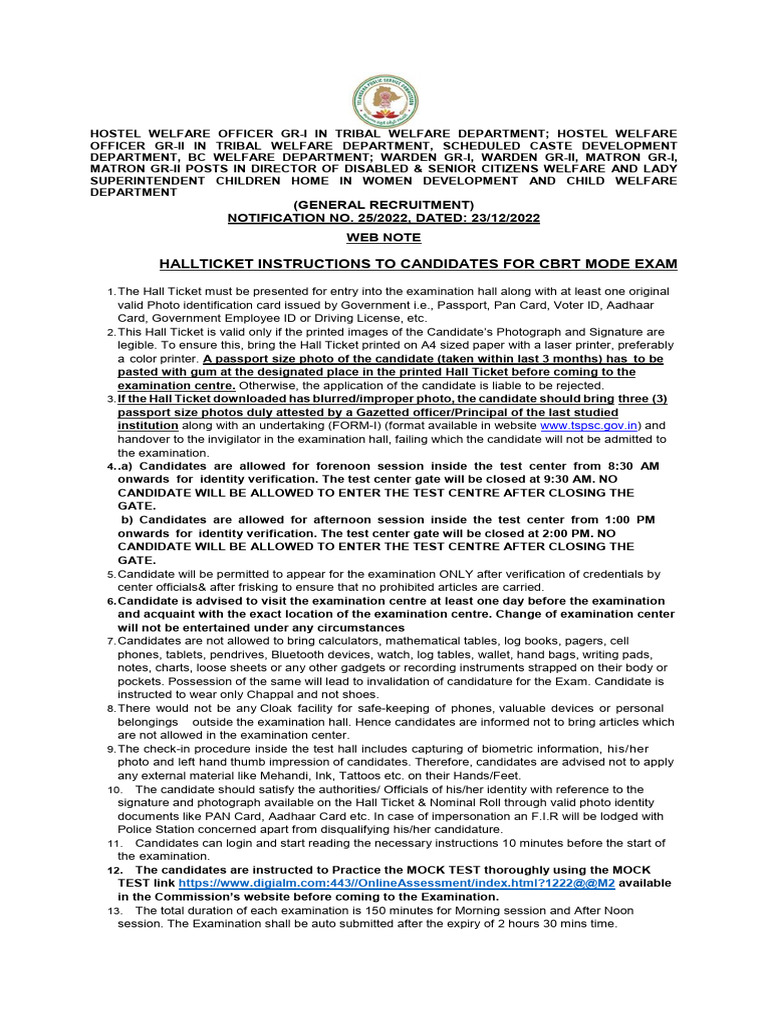 Pressnote - HT Instructions Hwo 25 202220240617231904 | PDF | Identity Document