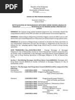 BADAC Form 4: Unified Barangay Report | PDF | Health Care | Clinical ...