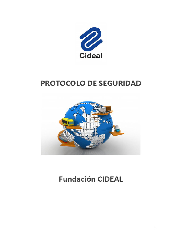 Protocolo de Seguridad CIDEAL: Guía Completa | PDF | Riesgo | Valores