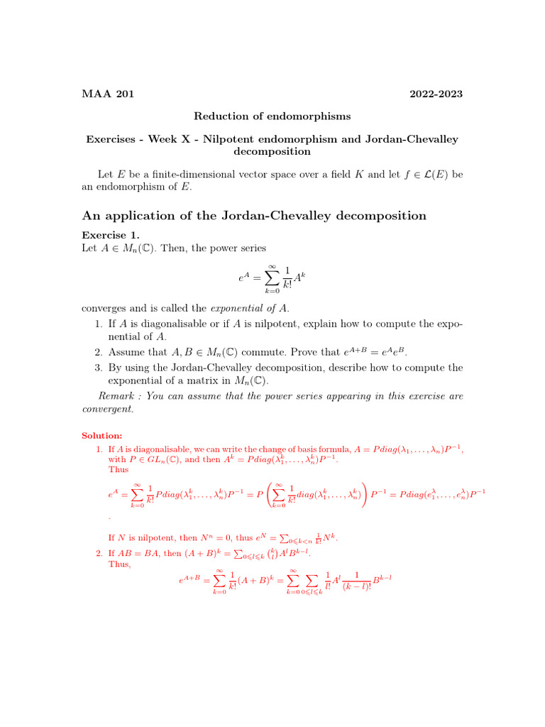 sheet9 solution | PDF | Eigenvalues And Eigenvectors | Mathematical Concepts